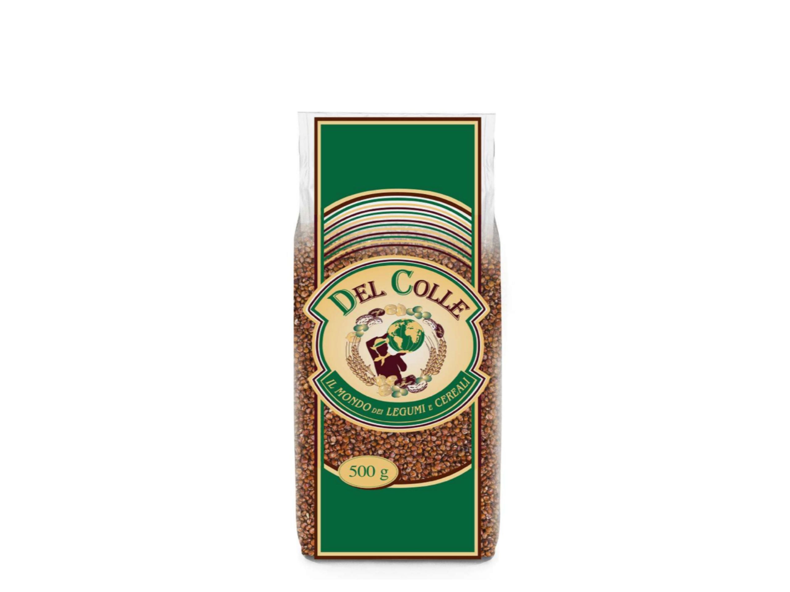 DEL COLLE RED QUINOA 500G – HUBIT General Trading LLC